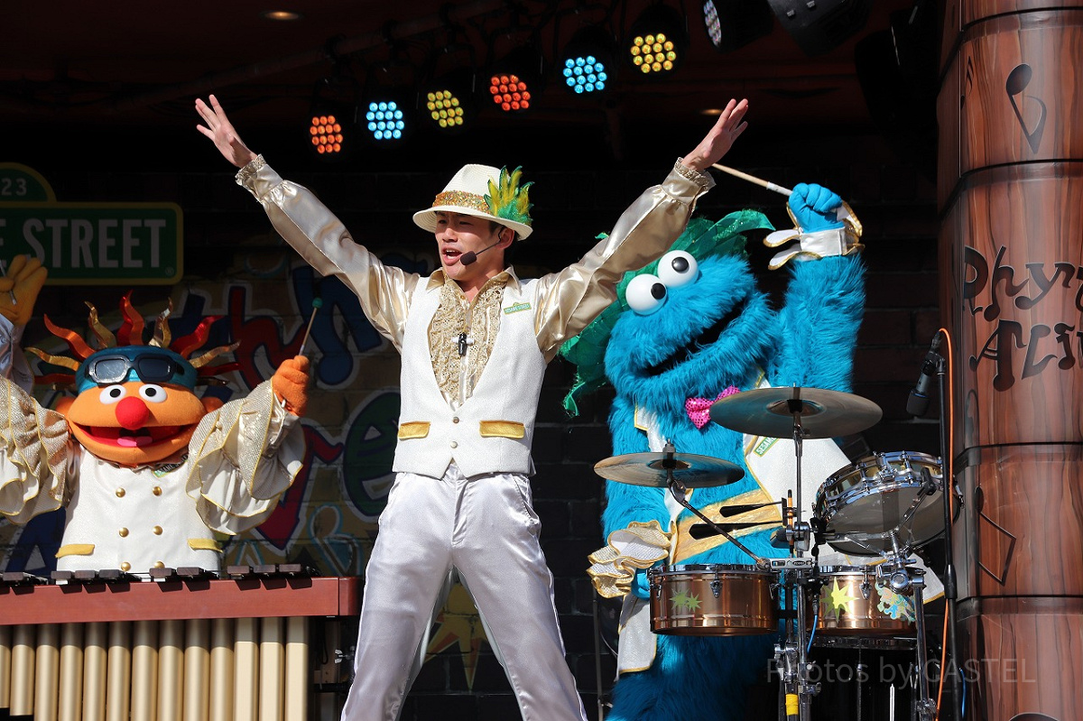 セサミストリート・リズム・アライブのキャスト| キャステル | CASTEL ディズニー情報