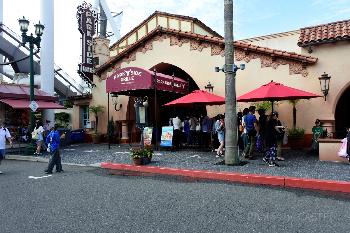 USJ8月の混雑状況／パークサイドグリル| キャステル | CASTEL ディズニー情報