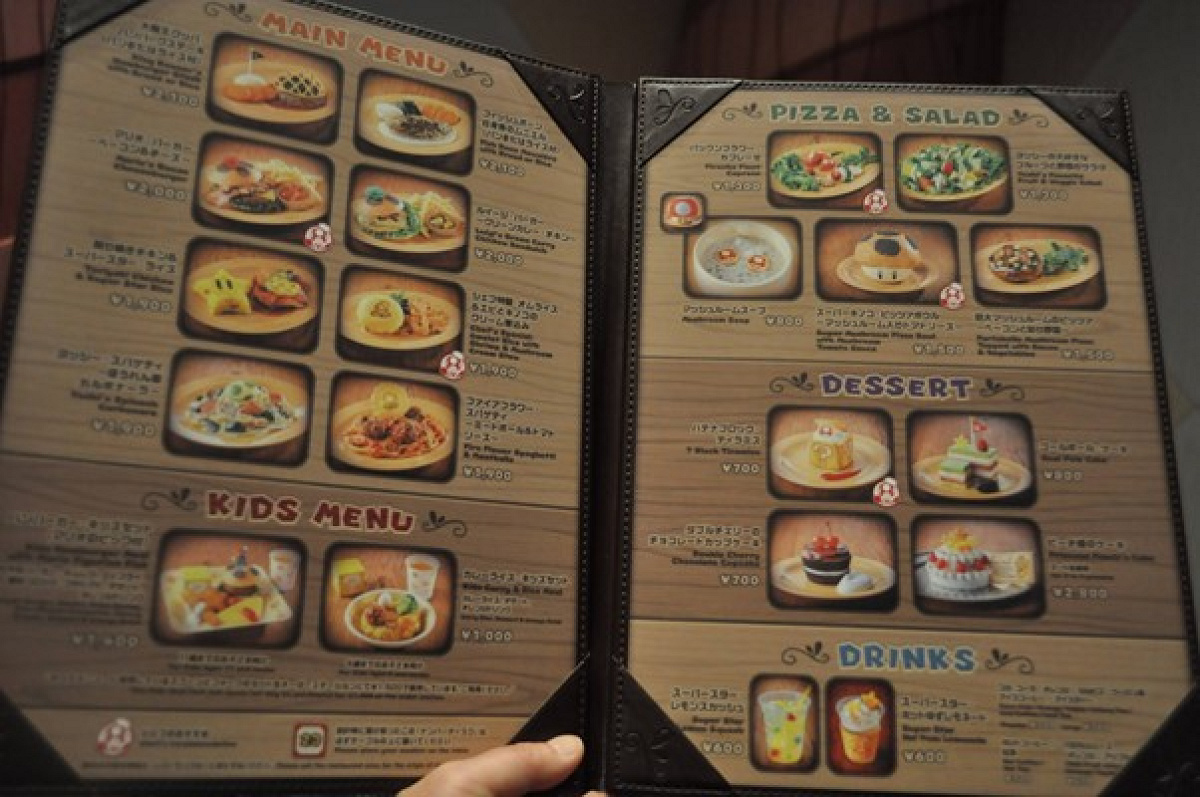 キノピオカフェのメニュー表| キャステル | CASTEL ディズニー情報