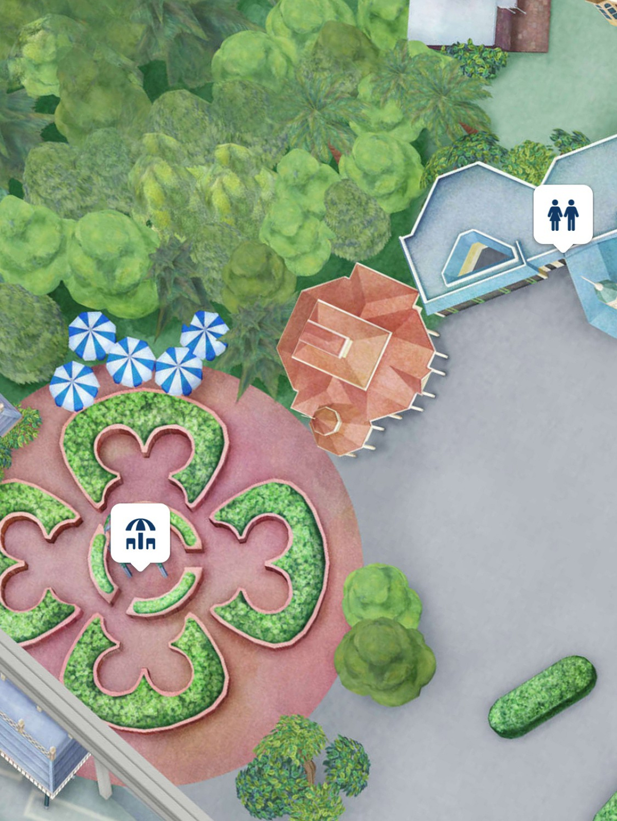 地図| キャステル | CASTEL ディズニー情報