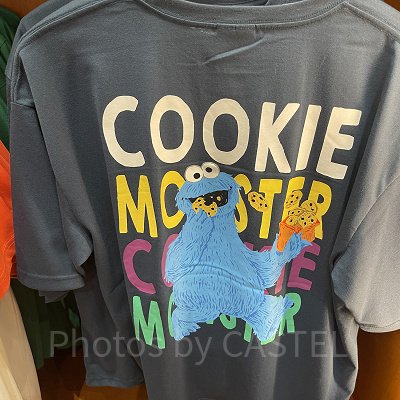 クッキーモンスタービッググラフィックTシャツ| キャステル クッキーモンスタービッググラフィックTシャツ| キャステル