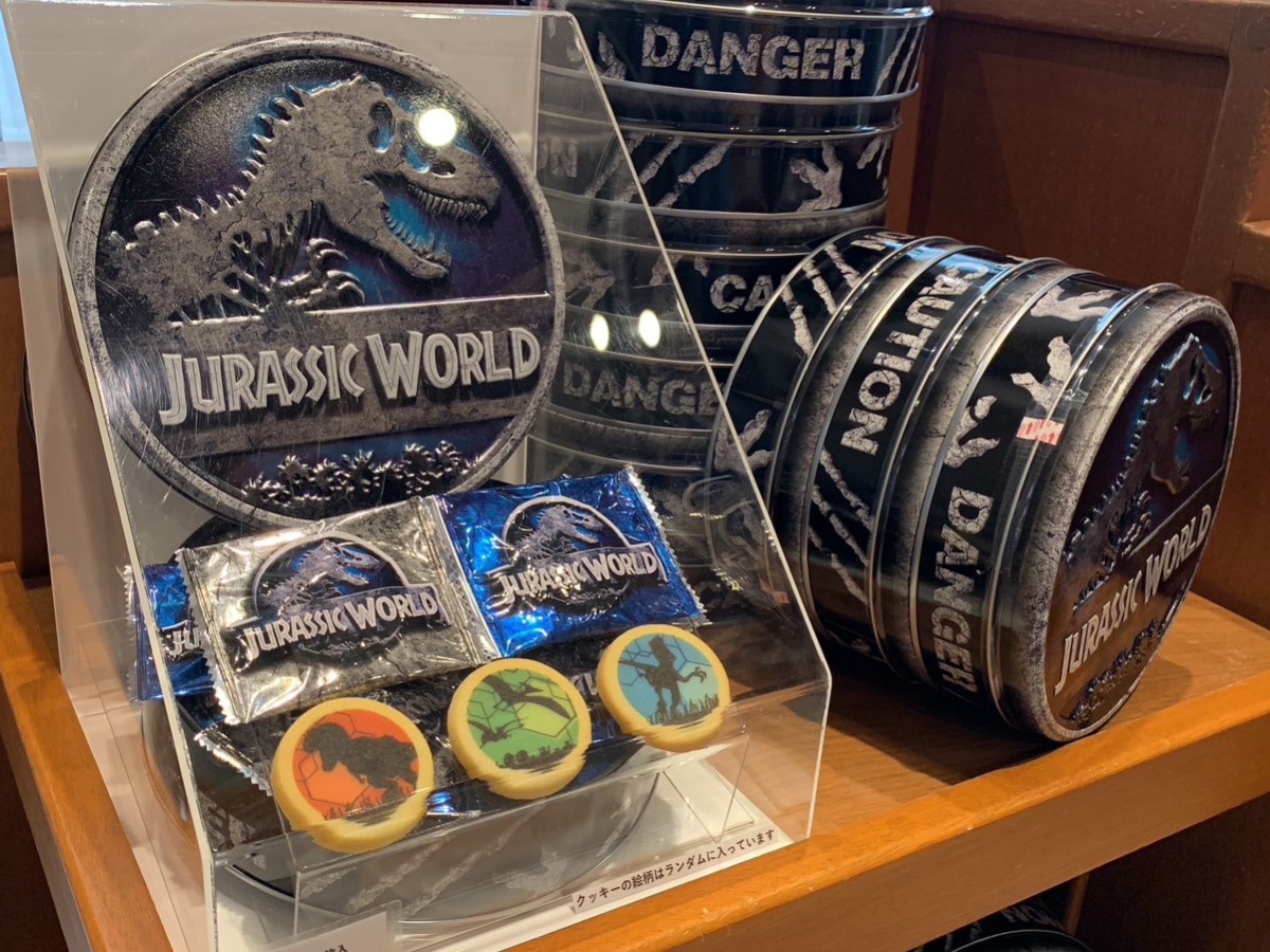 USJ2023/ジュラシックワールドのクッキー缶| キャステル | CASTEL ディズニー情報